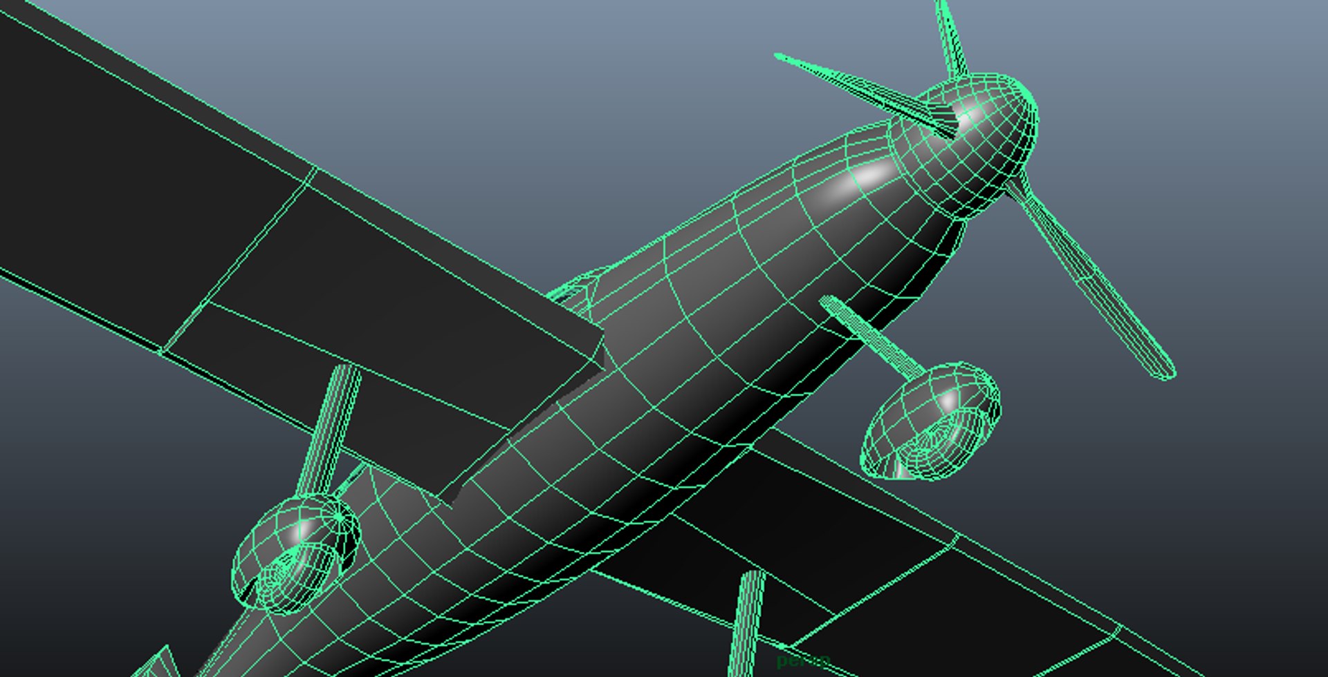 3d Airplane Model