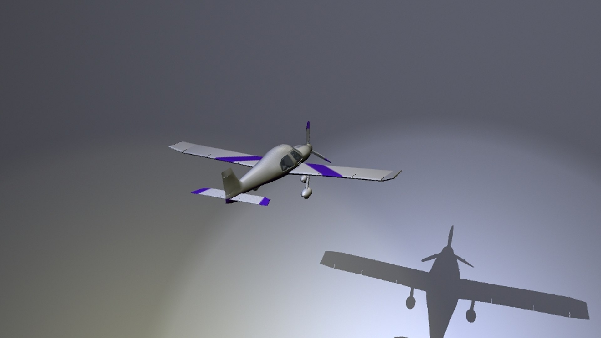 3d Airplane Model