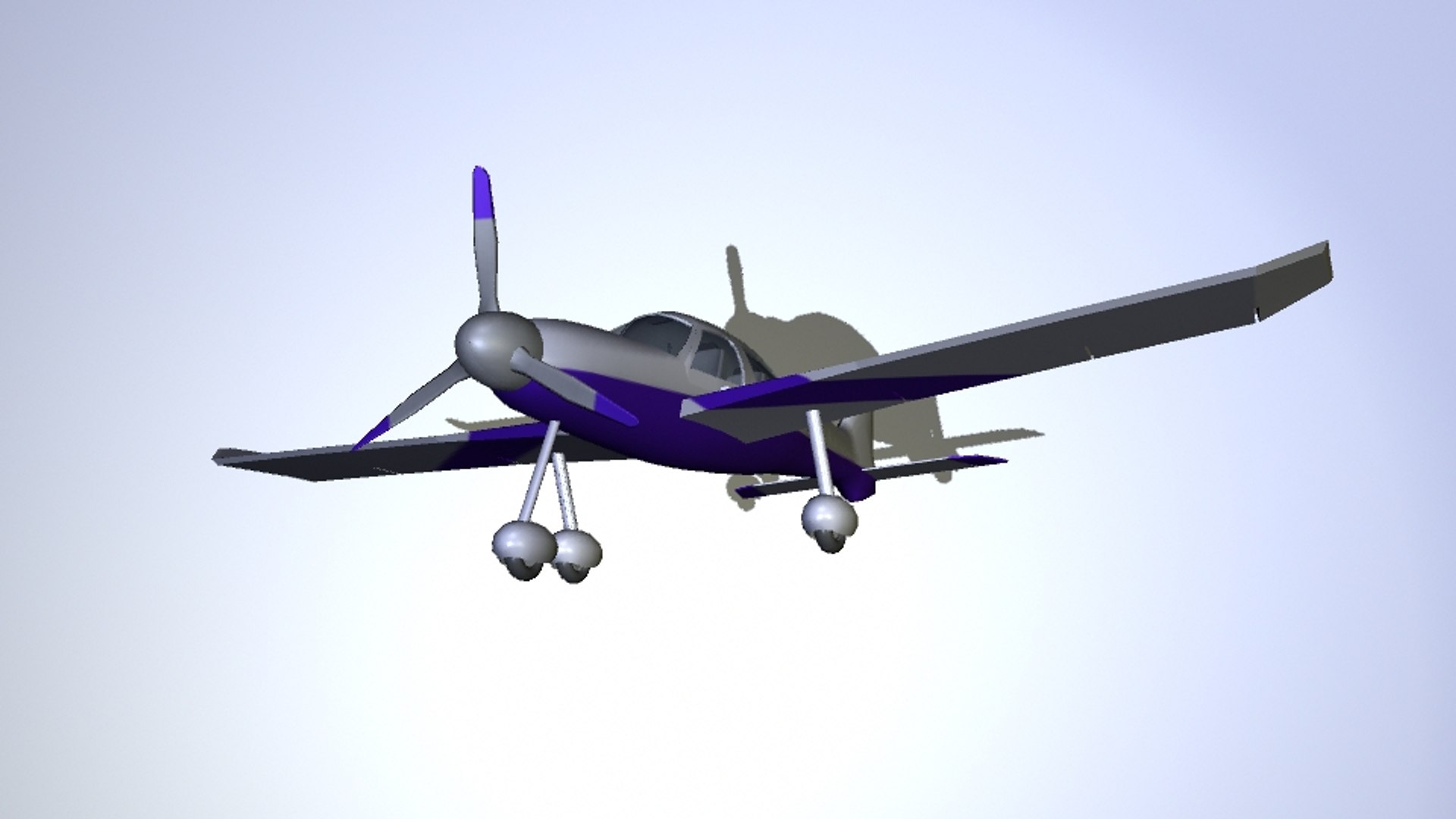 3d Airplane Model