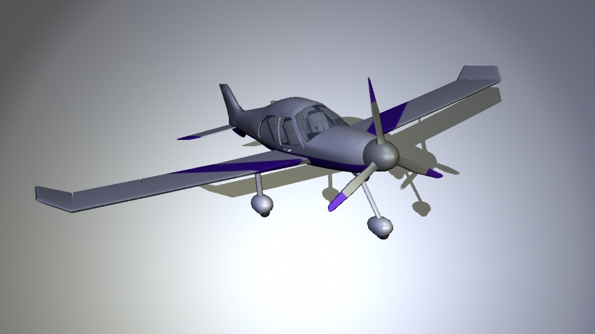 3d Airplane Model