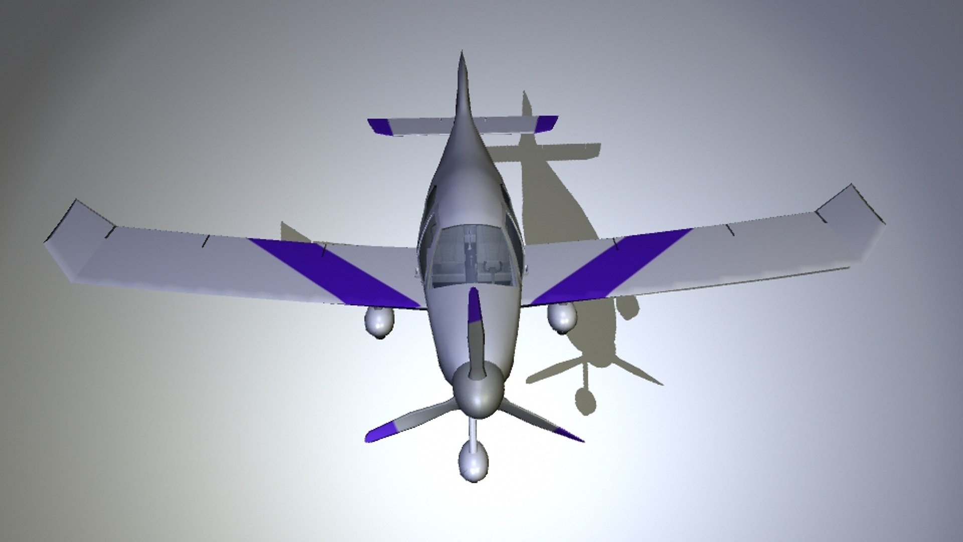 3d Airplane Model