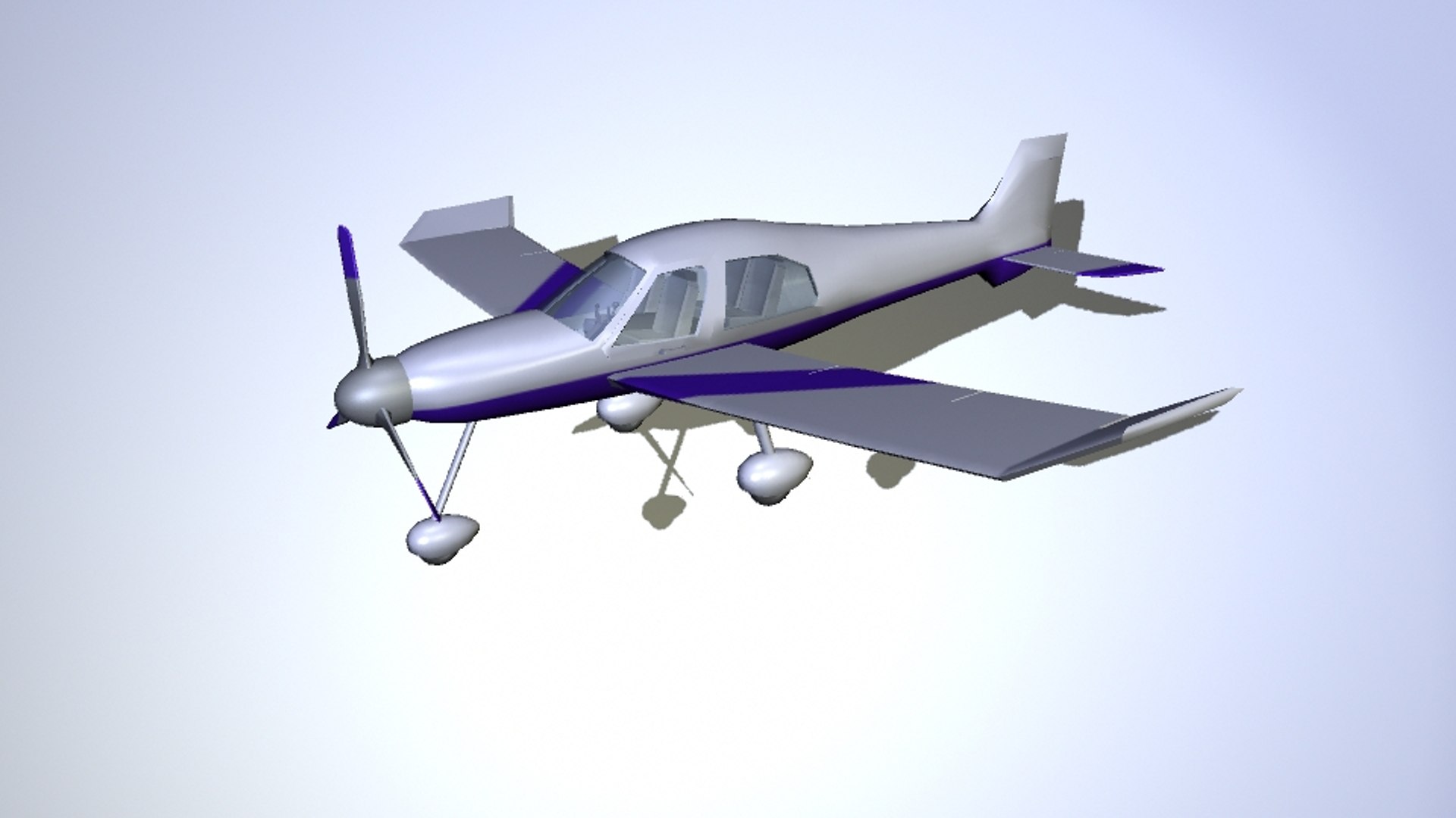 3d Airplane Model