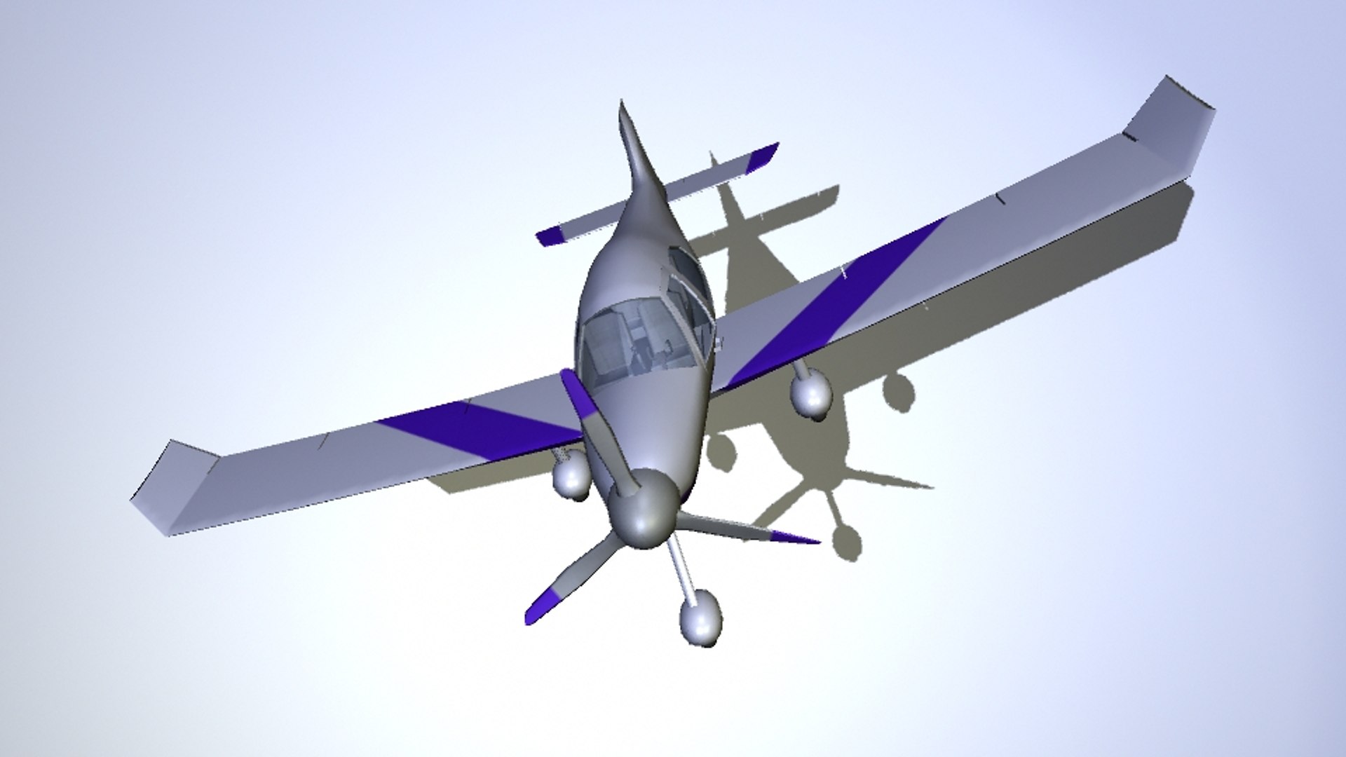 3d Airplane Model