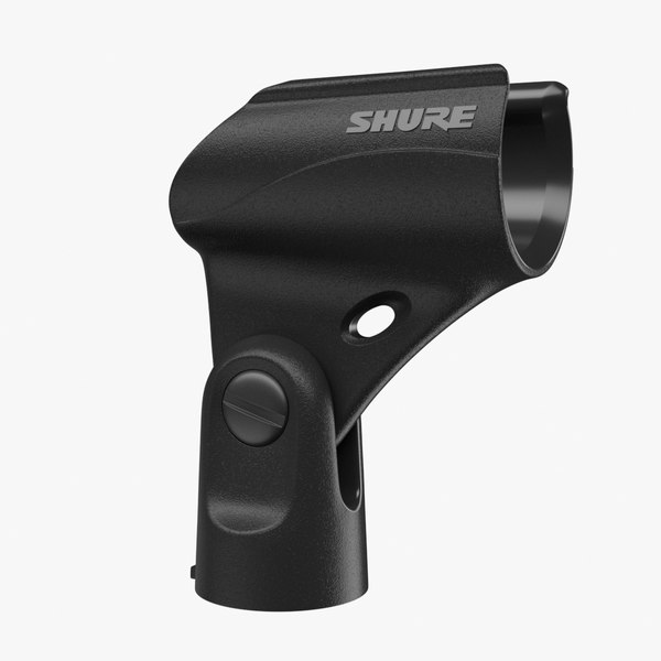 3D Shure A25D mic clip - TurboSquid 1836103