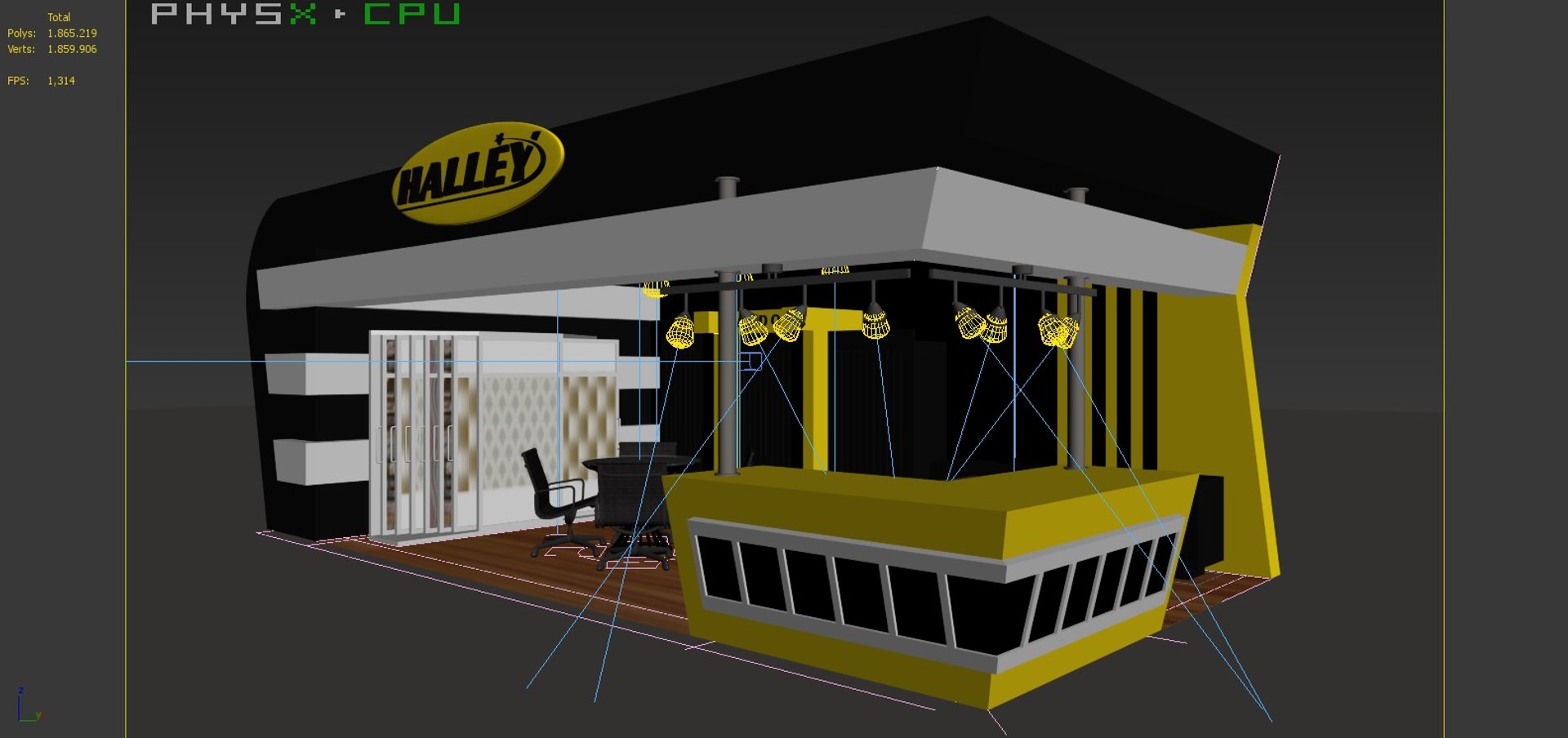 3D fair stand interior - TurboSquid 1236835