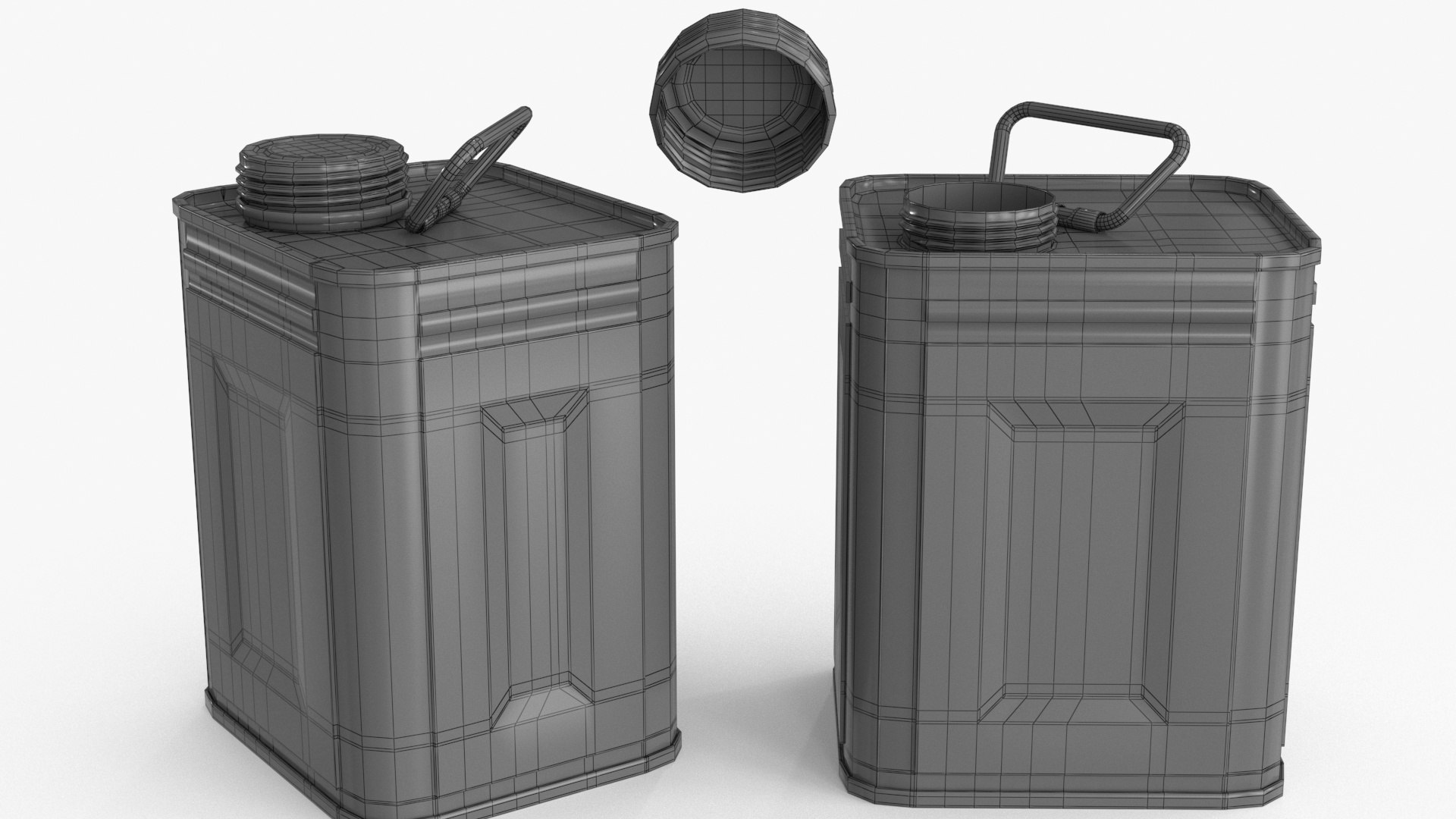Oil Can Small 3D Model - TurboSquid 2258358