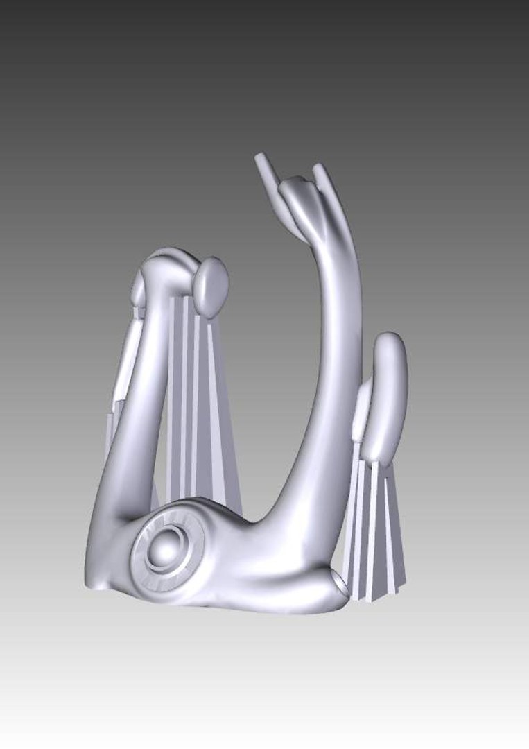 Printable Derelict Alien 3D Model - TurboSquid 1153069