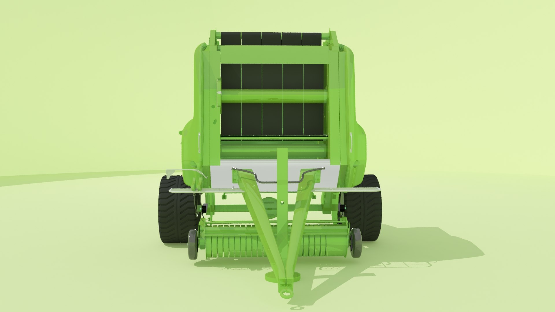 3d Model Bale Baler Machine