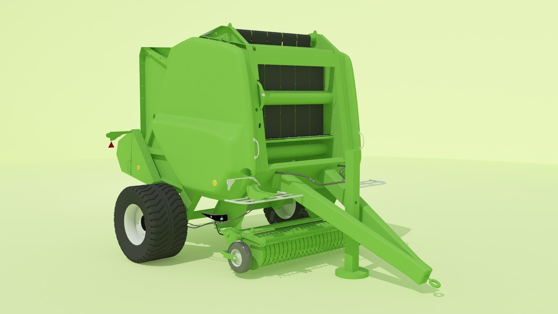 3d Model Bale Baler Machine