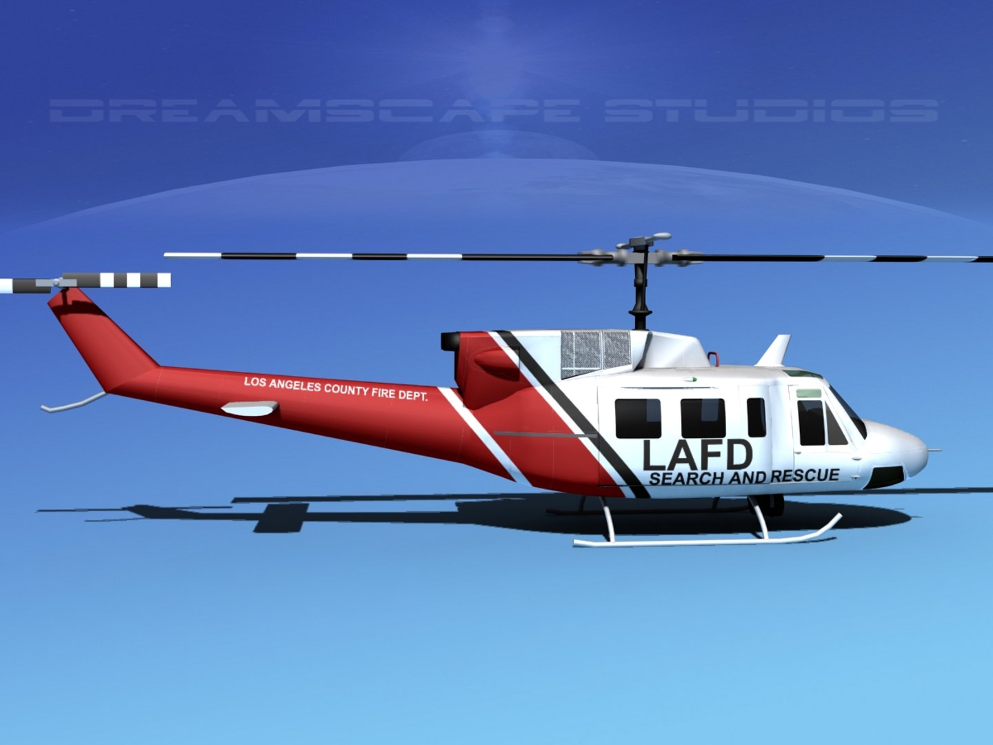 3d Model 212 Bell