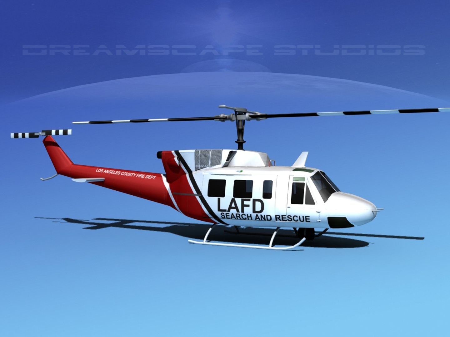 3d Model 212 Bell