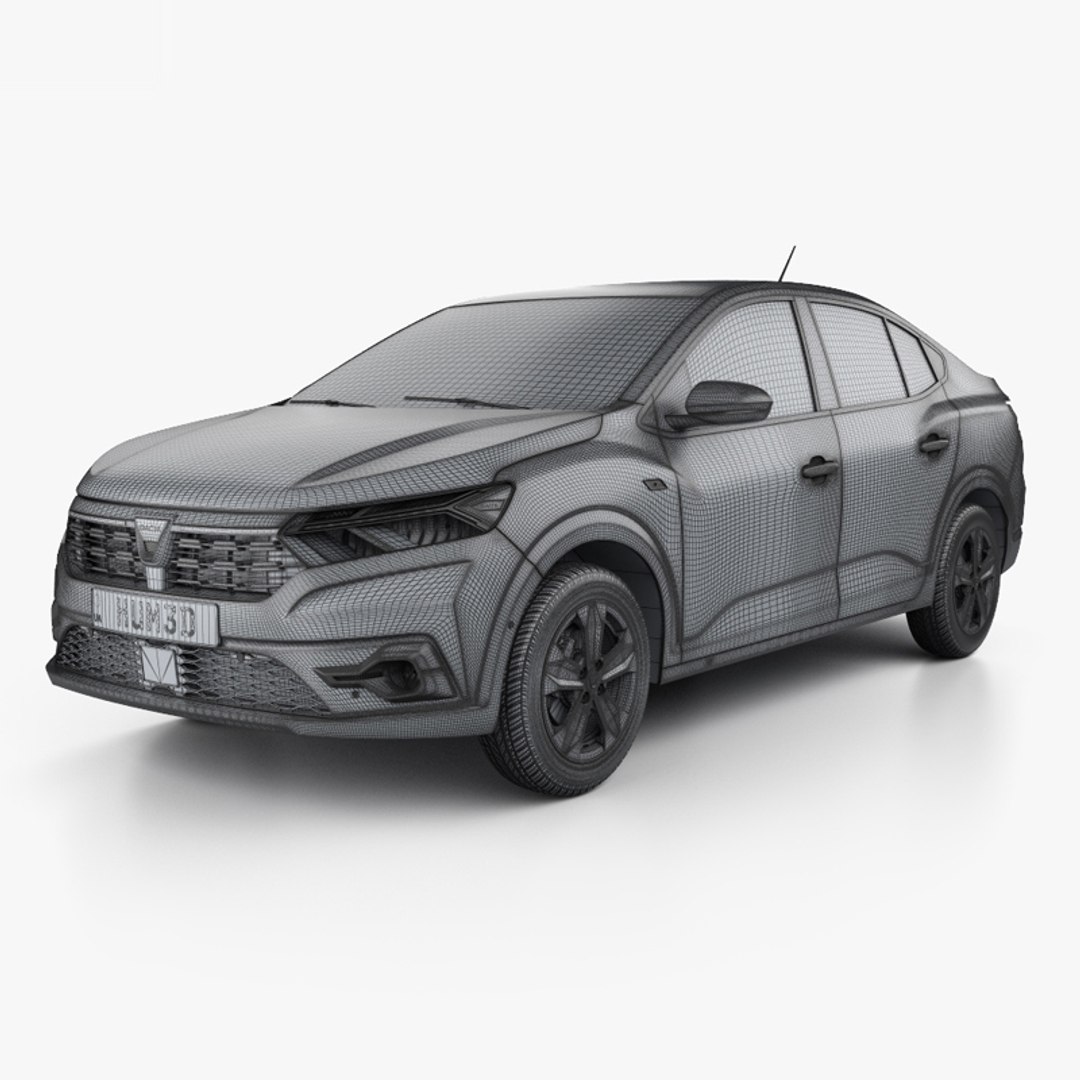 3D Dacia Logan 2021 Model - TurboSquid 1655519
