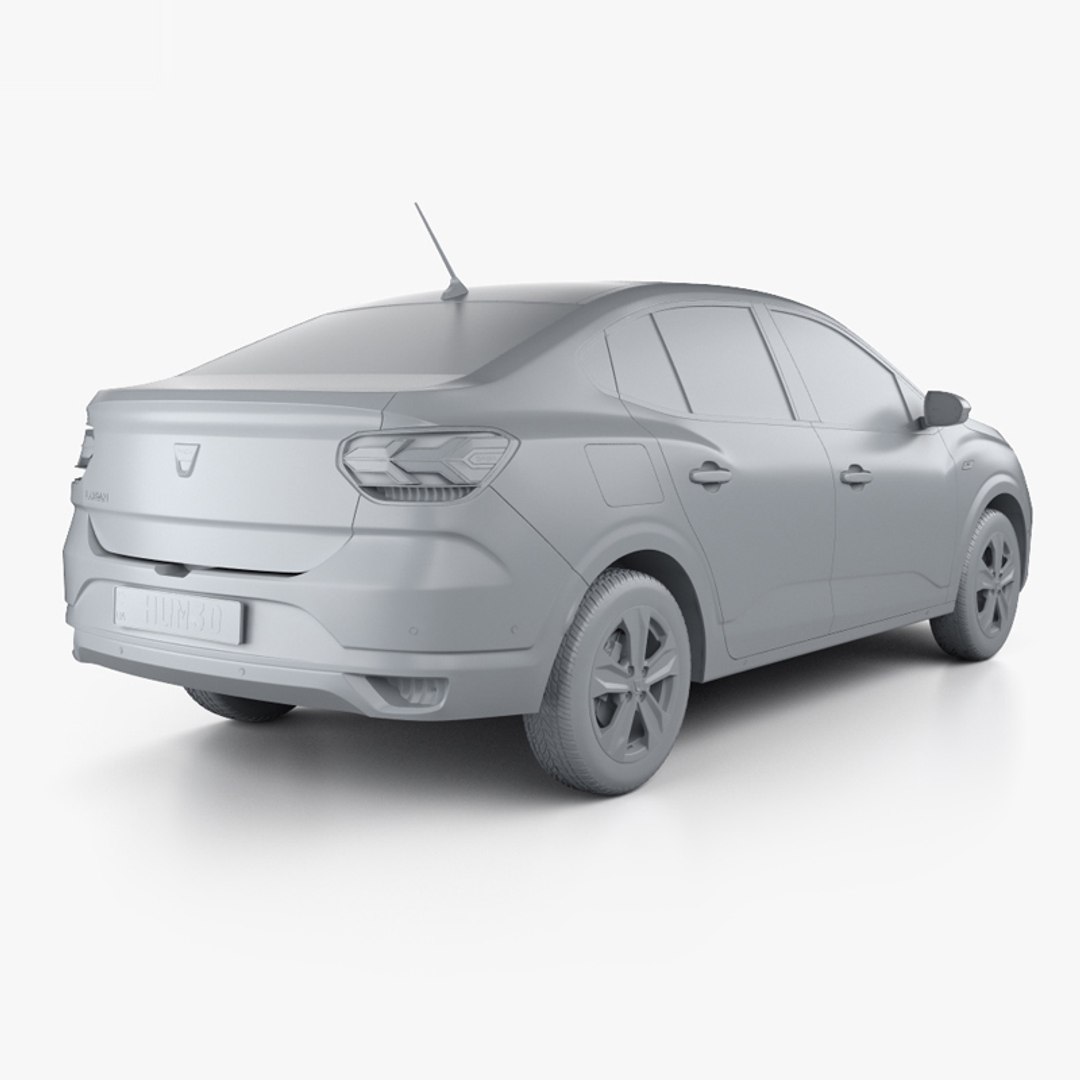 3D Dacia Logan 2021 Model - TurboSquid 1655519