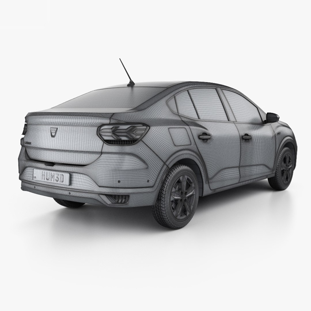 3D Dacia Logan 2021 Model - TurboSquid 1655519