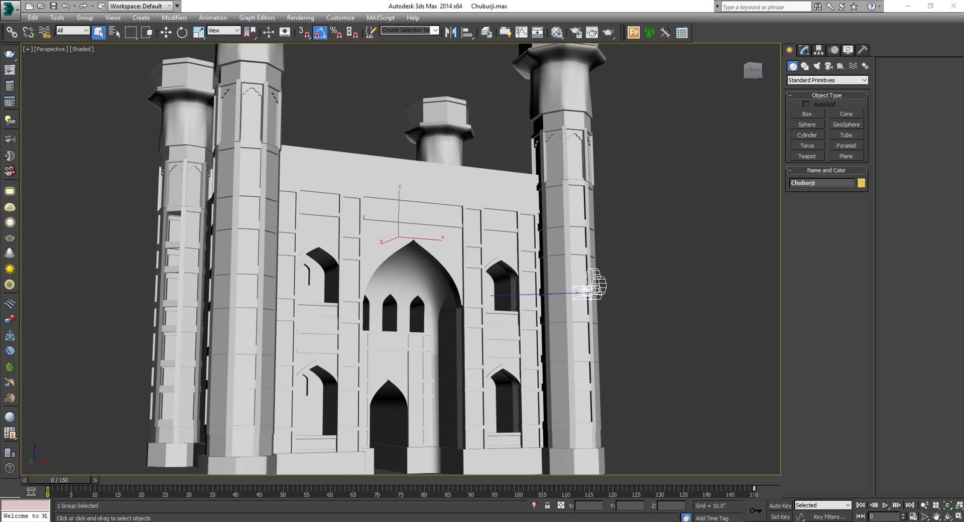 3D Chauburji Lahore - TurboSquid 1294569