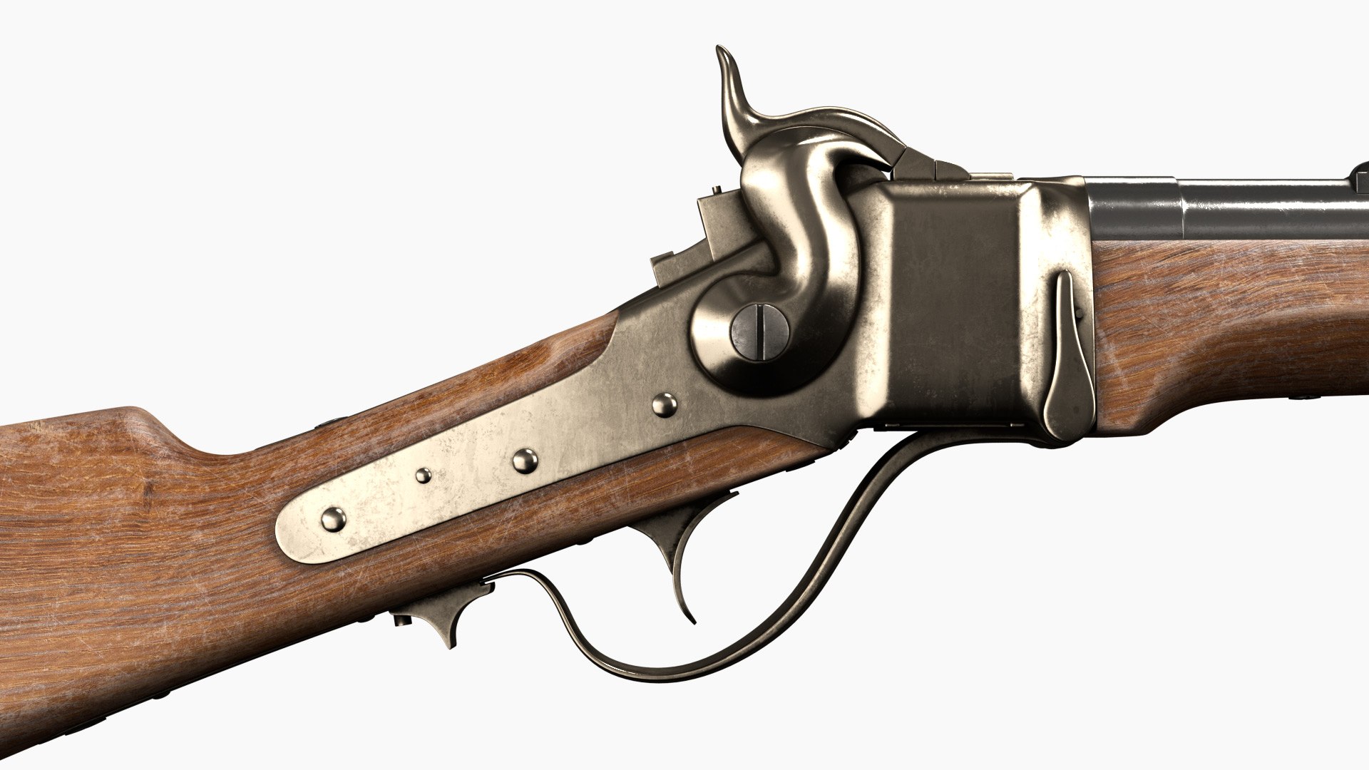 Rifle 8K PBR Textures 3D Model - TurboSquid 2065293