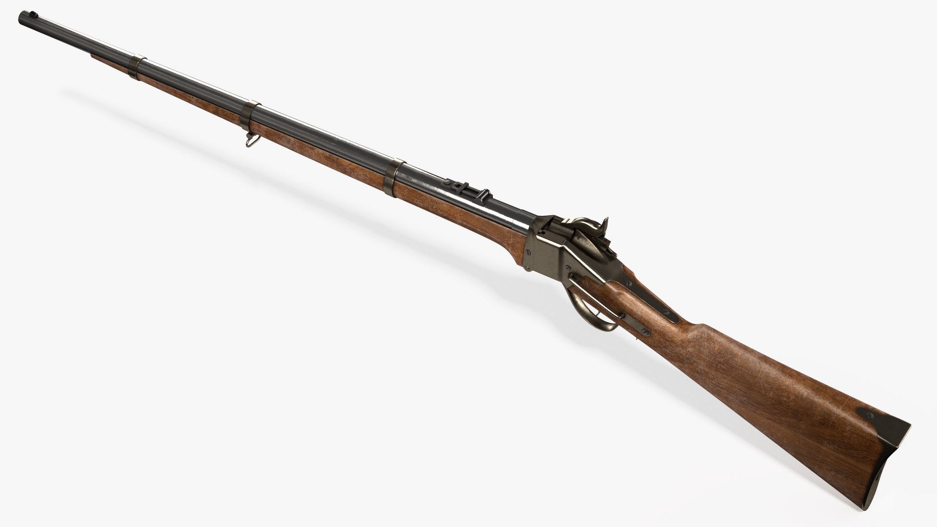 Rifle 8K PBR Textures 3D Model - TurboSquid 2065293