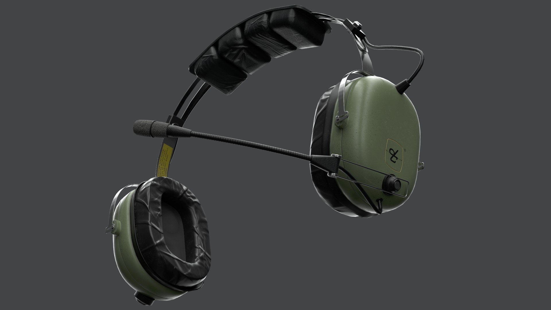 David Clark H10-60 Pilots Headset Model - TurboSquid 2088371