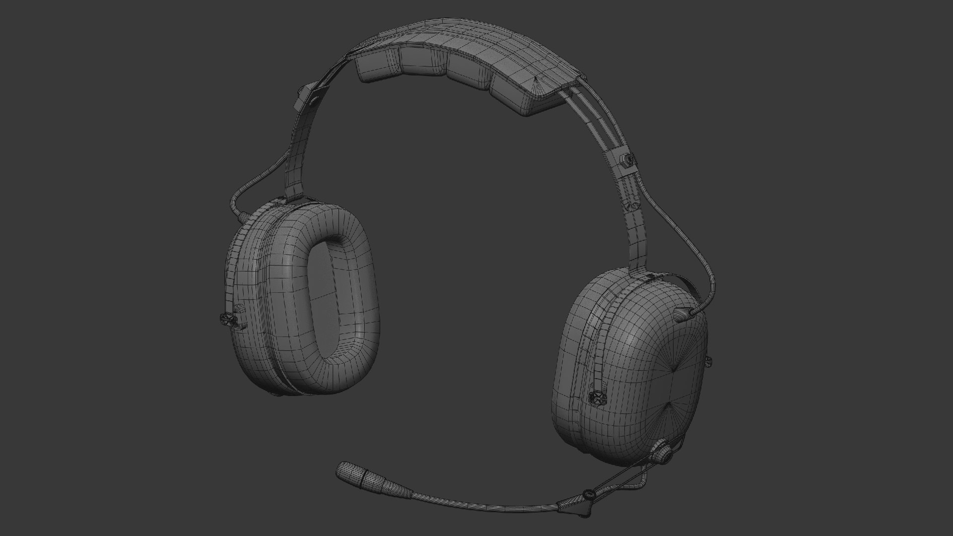 David Clark H10-60 Pilots Headset Model - TurboSquid 2088371