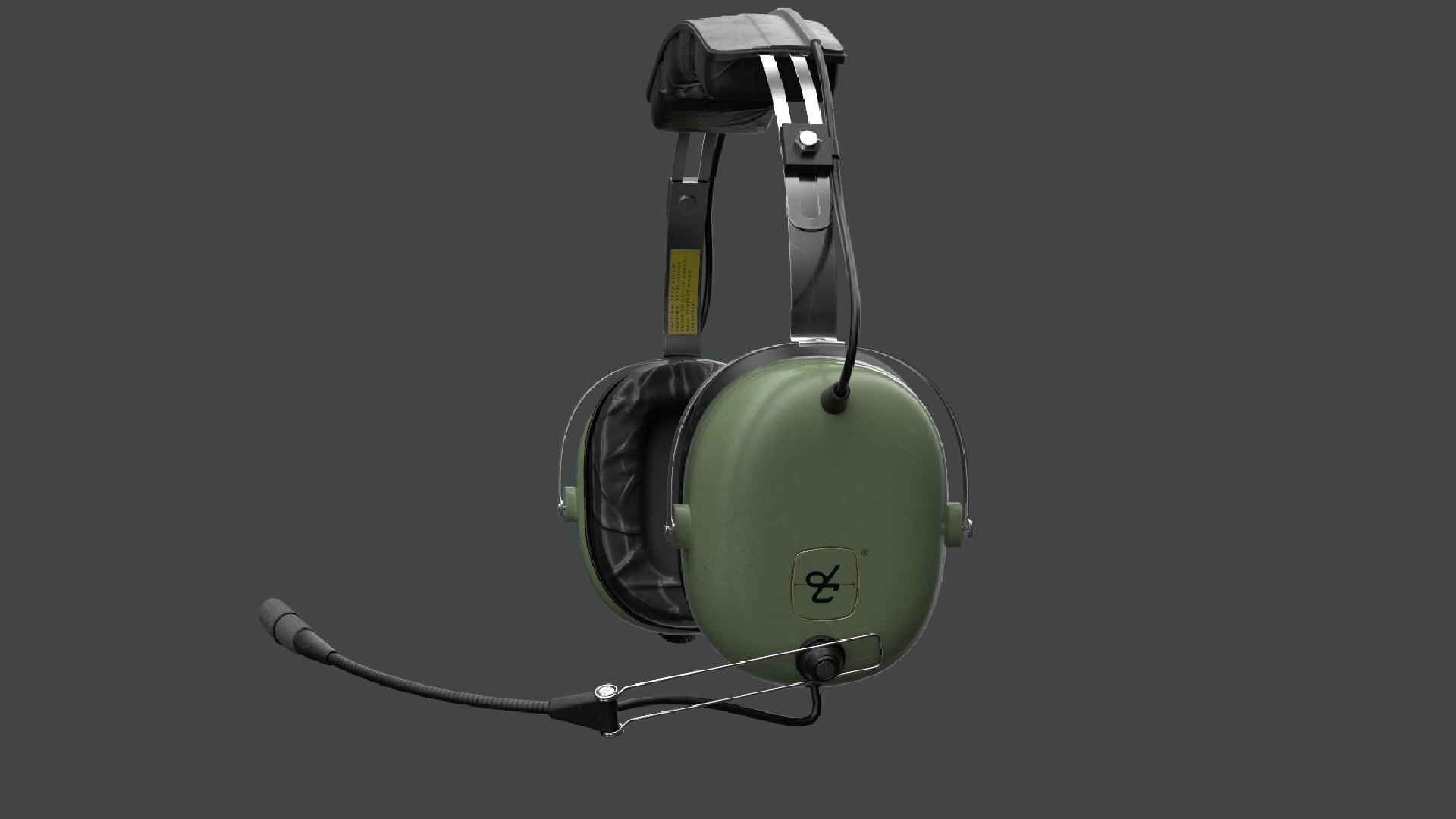 David Clark H10-60 Pilots Headset Model - TurboSquid 2088371