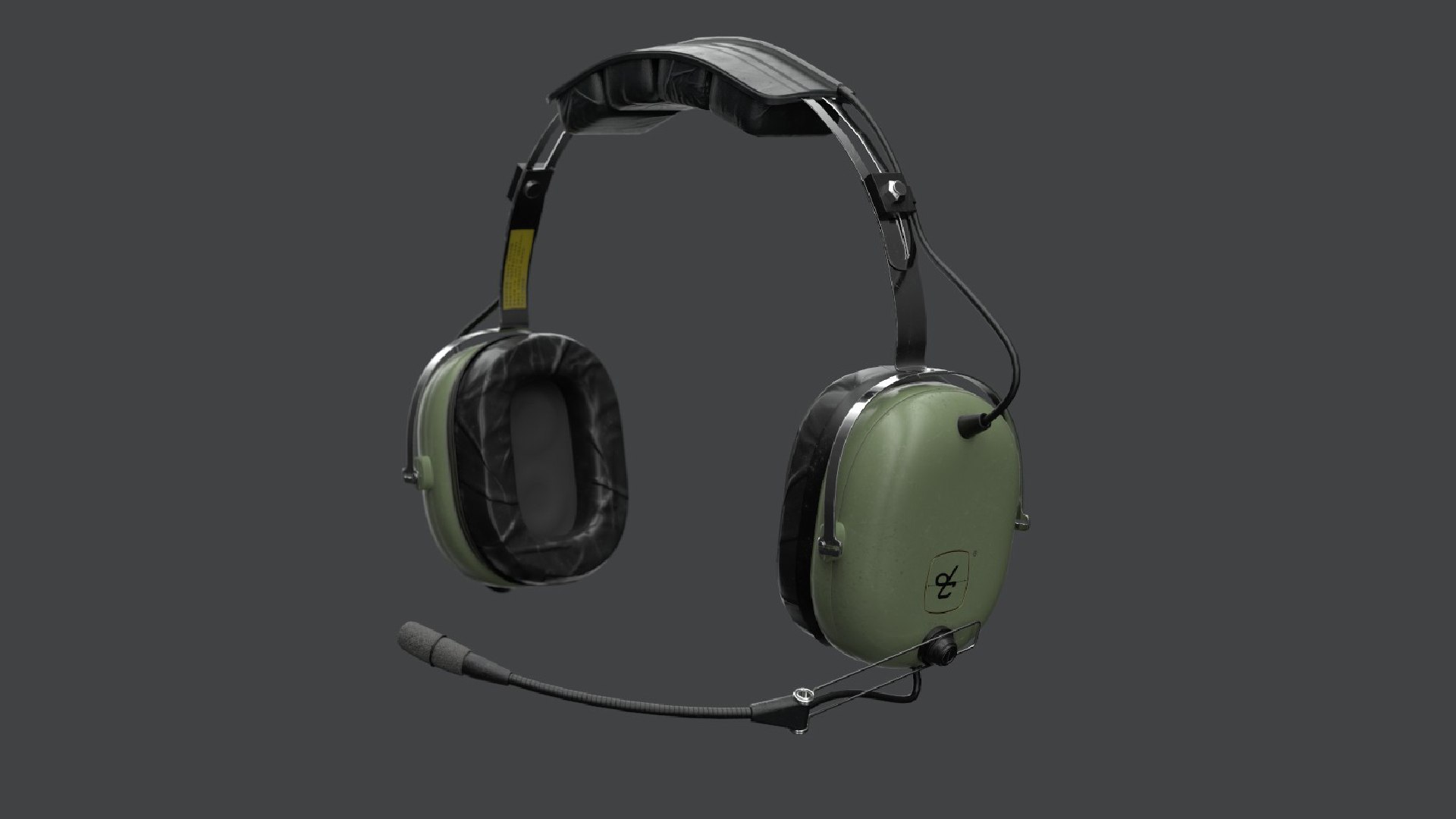 David Clark H10-60 Pilots Headset Model - TurboSquid 2088371