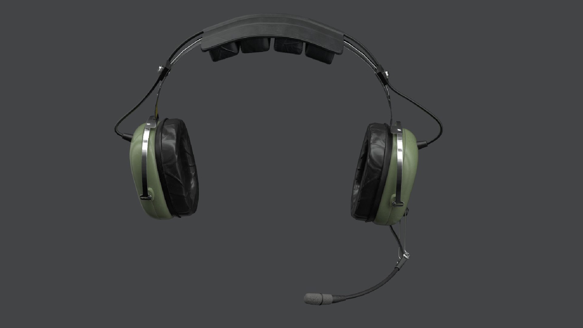David Clark H10-60 Pilots Headset Model - TurboSquid 2088371