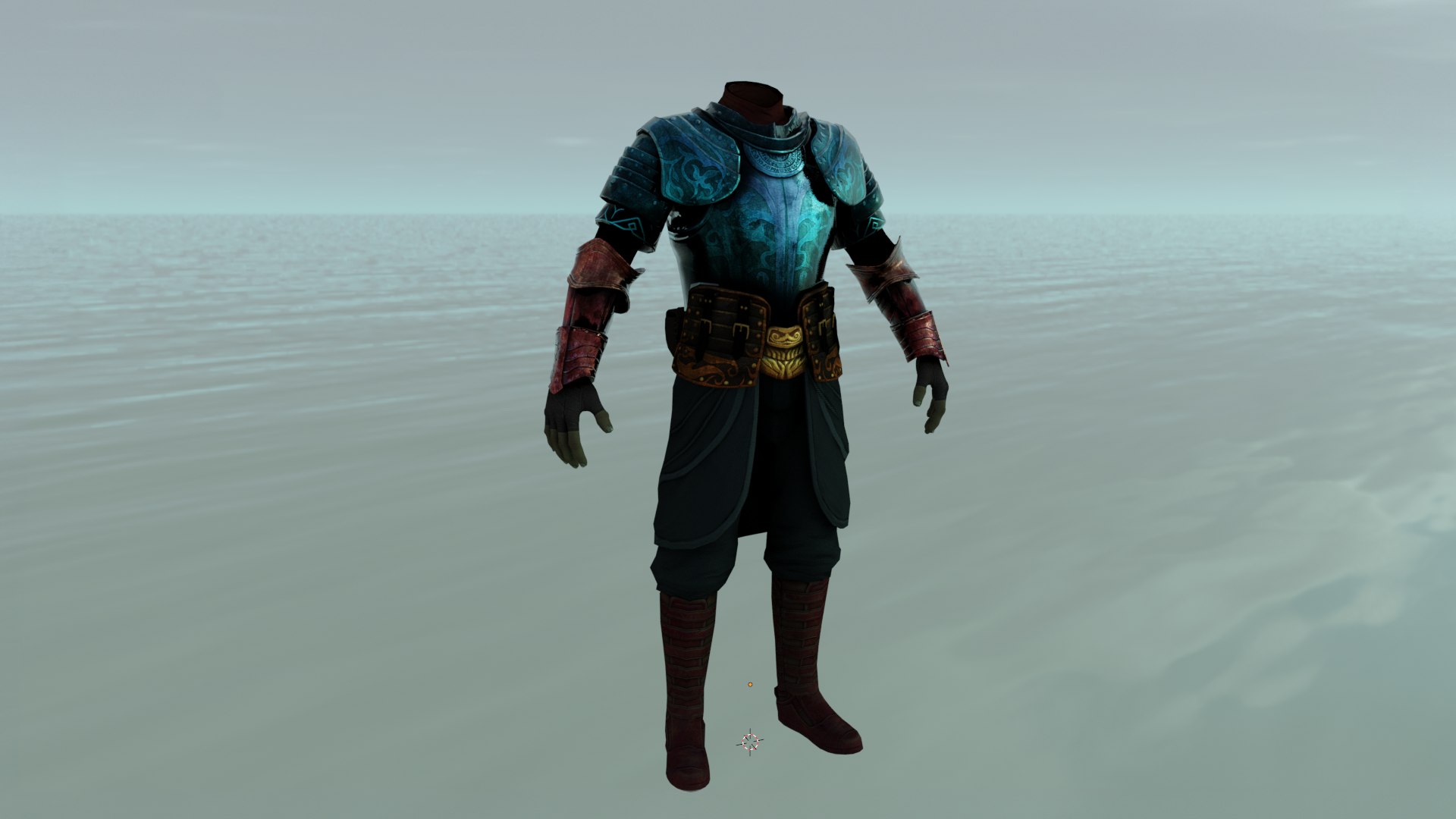 Eastern Suit Of Armor - Recolorable 3D Model - TurboSquid 2250787