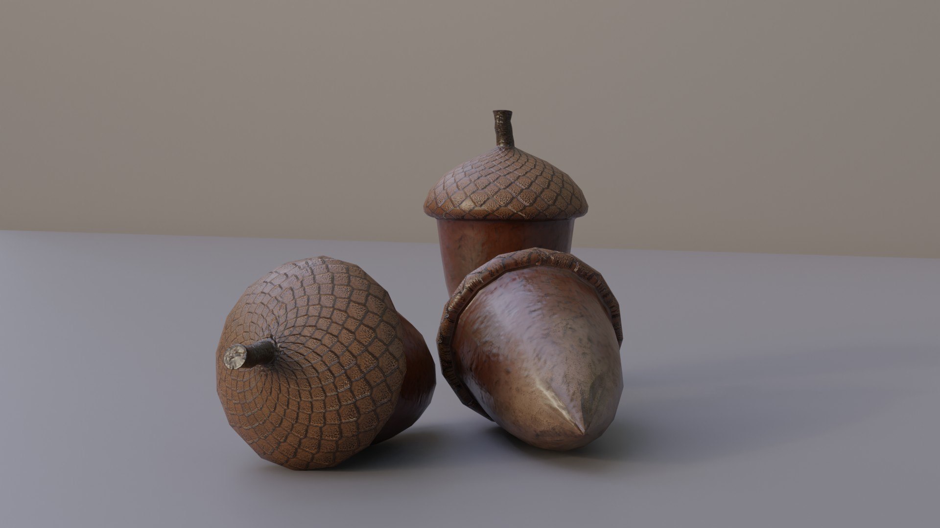 Acorn 3D Model - TurboSquid 1887189