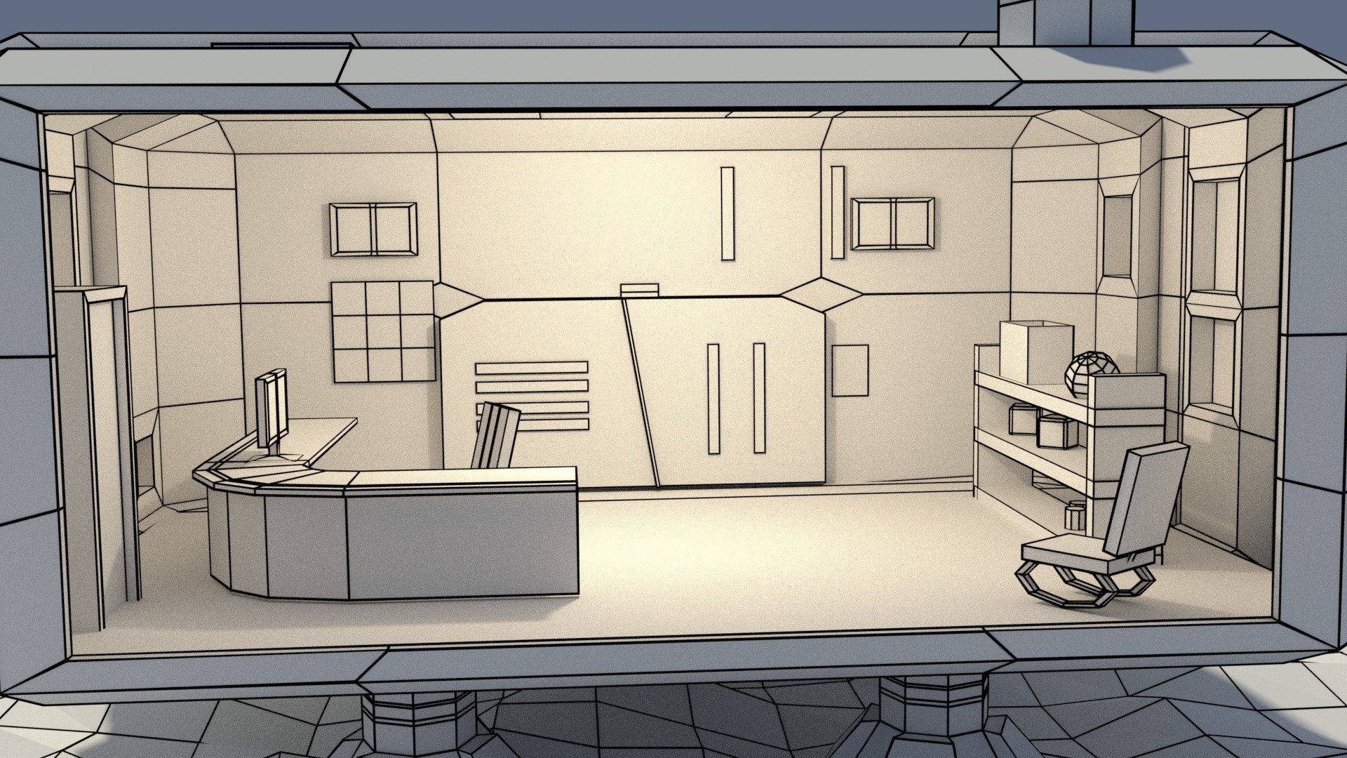 3D Fantasy Building Model - TurboSquid 1169479