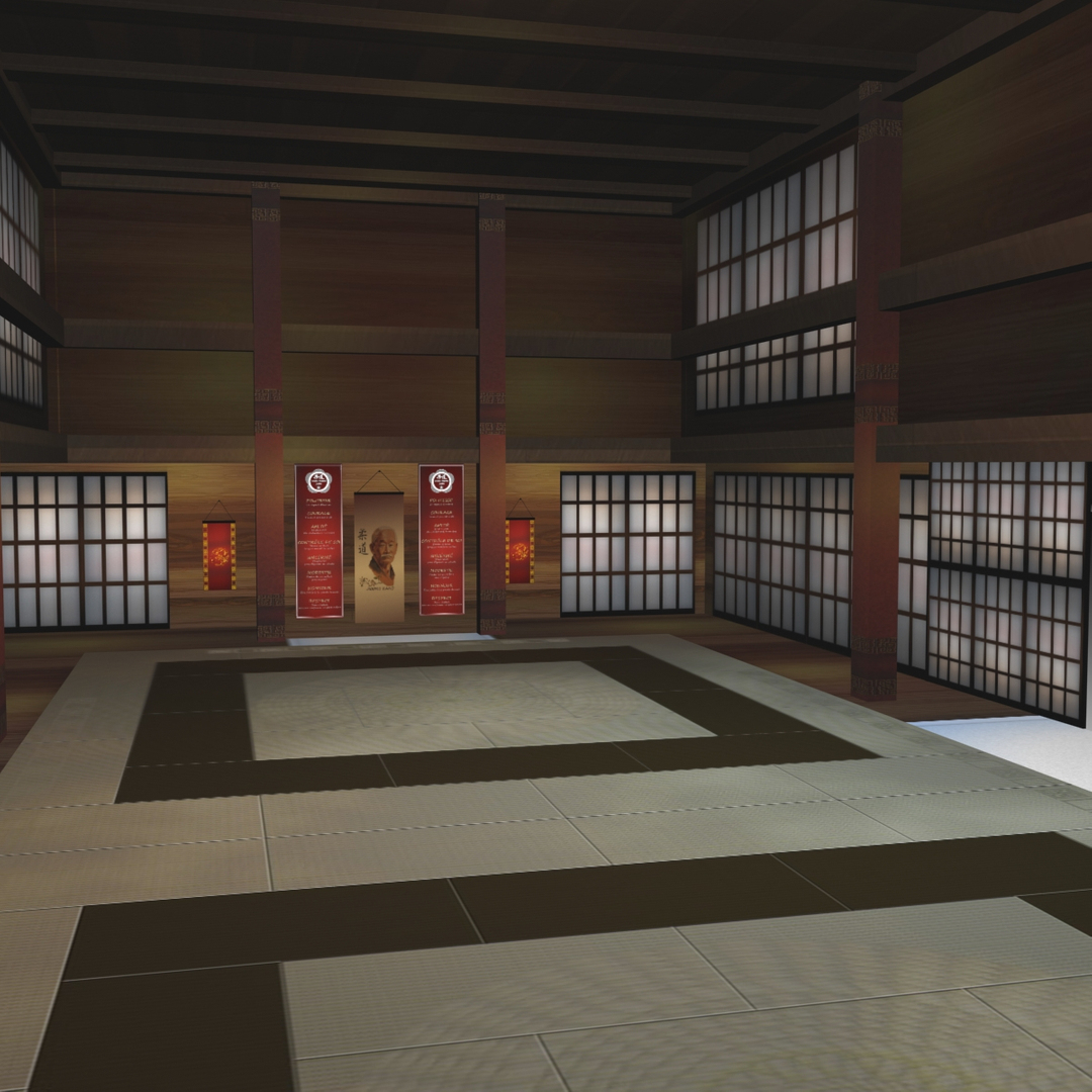 medieval japan dojo x