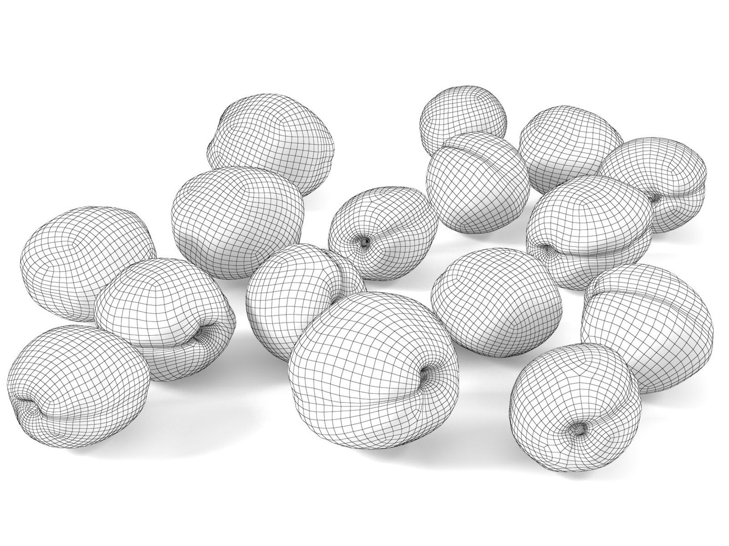 3D Apricots Model - TurboSquid 1225959