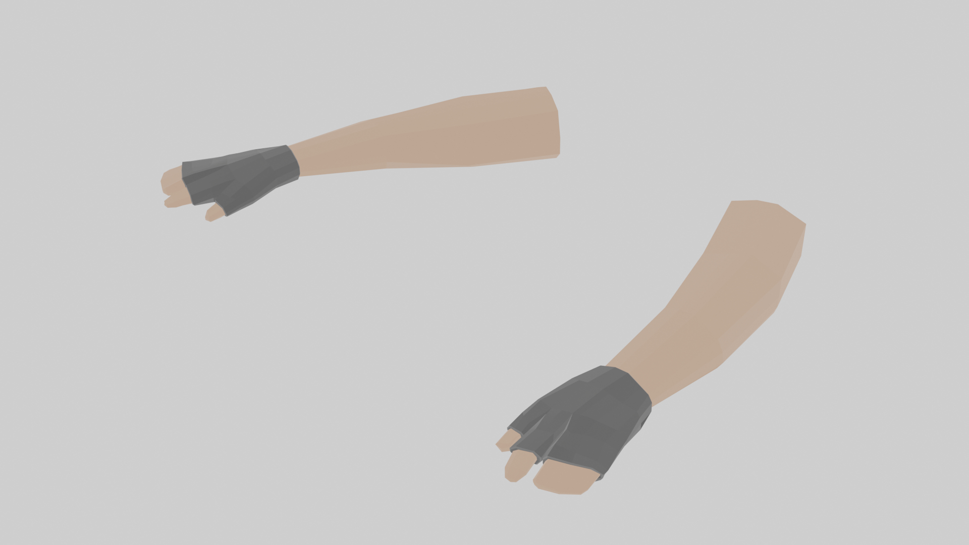 Low Poly FPS Arms Modelo 3D - TurboSquid 1649425