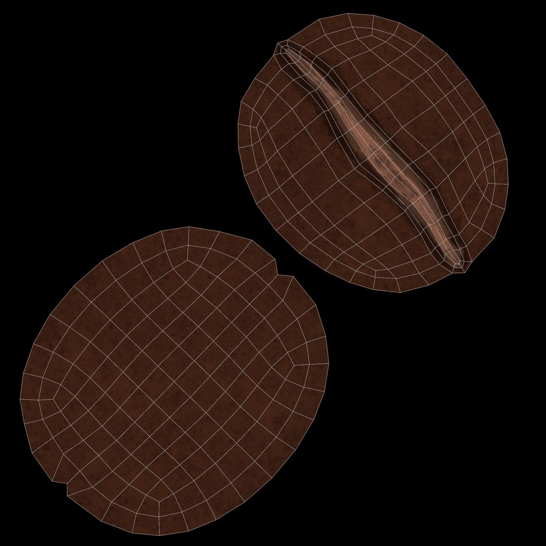 Coffee Beans 3D Model - TurboSquid 1777856