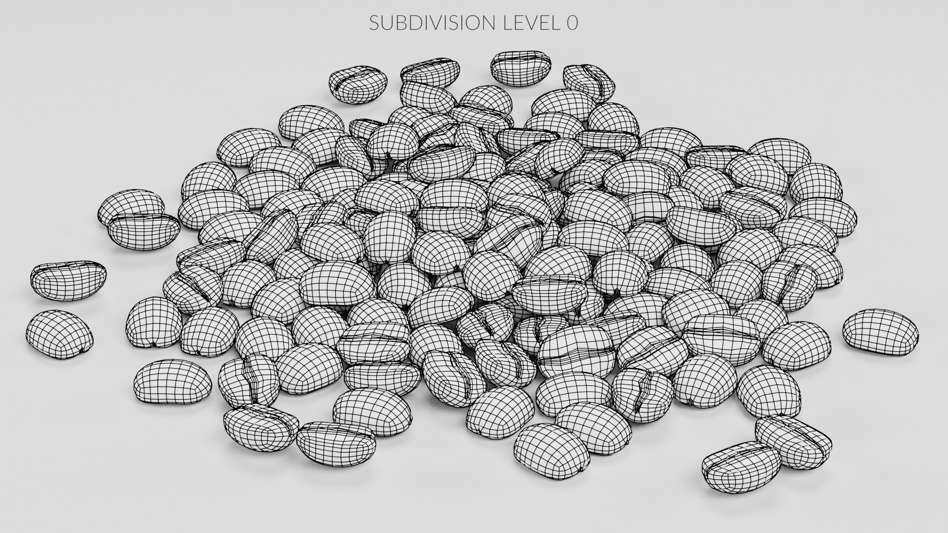 Coffee Beans 3D Model - TurboSquid 1777856