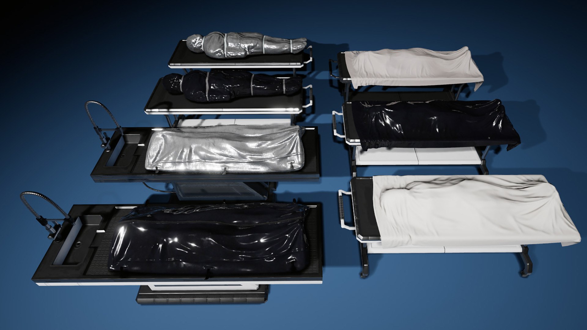 3D Model SciFi Body Bags - TurboSquid 2432117
