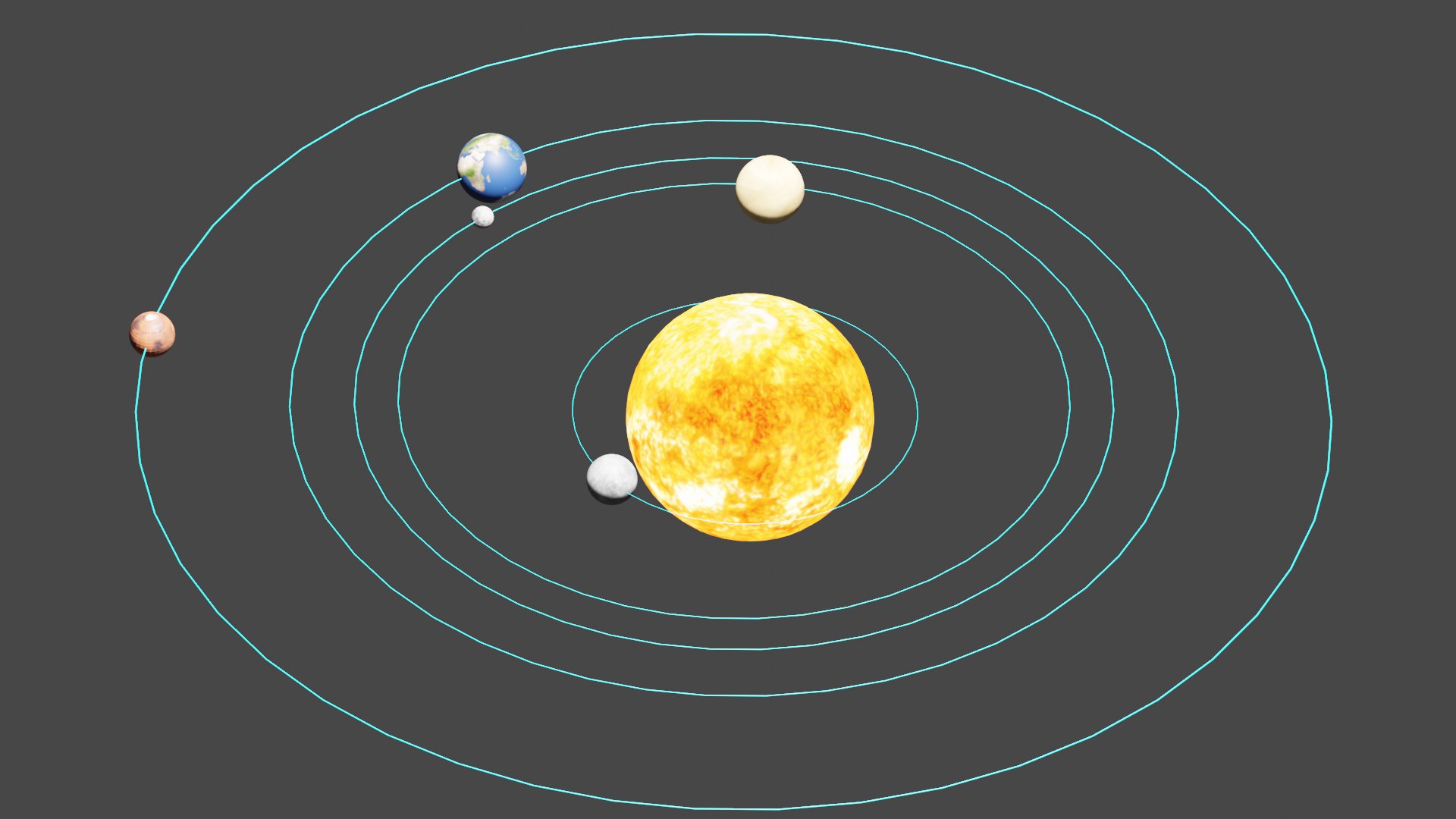 3d Model Solar System Turbosquid 2166390