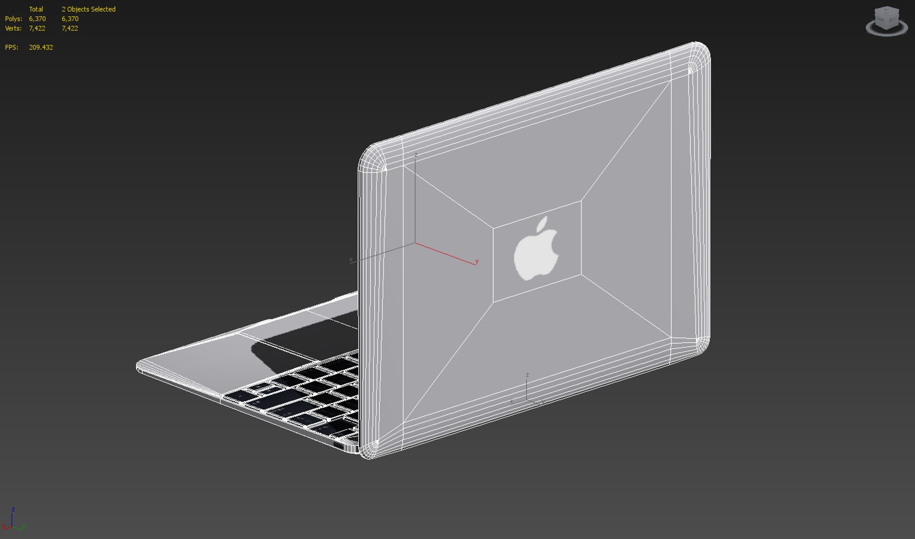 new macbook 2015 3d 3ds