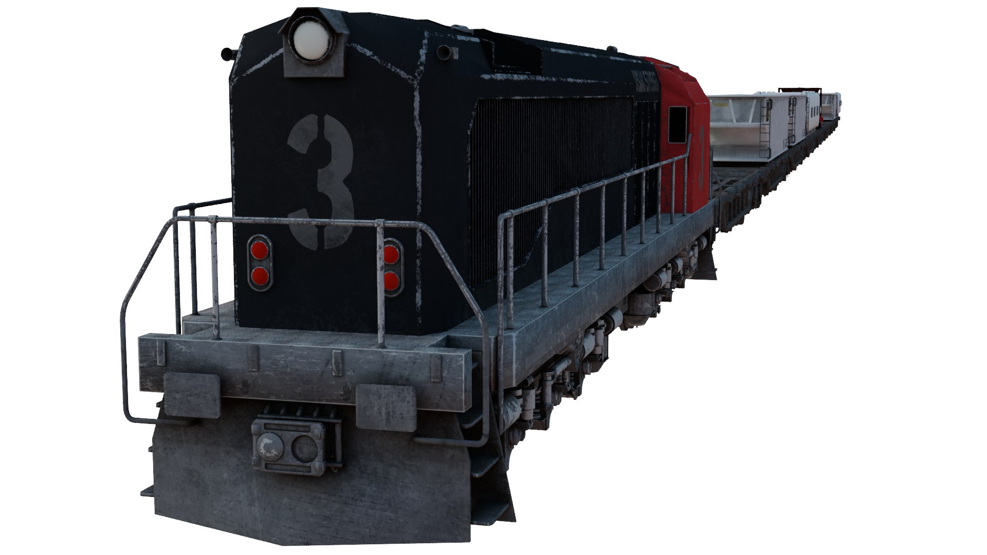 3D Model Cargo Train Pack Collection - TurboSquid 2335062