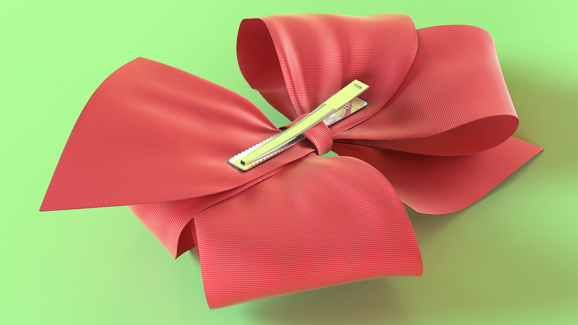3D Fashion Accessories Bowtie Hair - TurboSquid 1484040