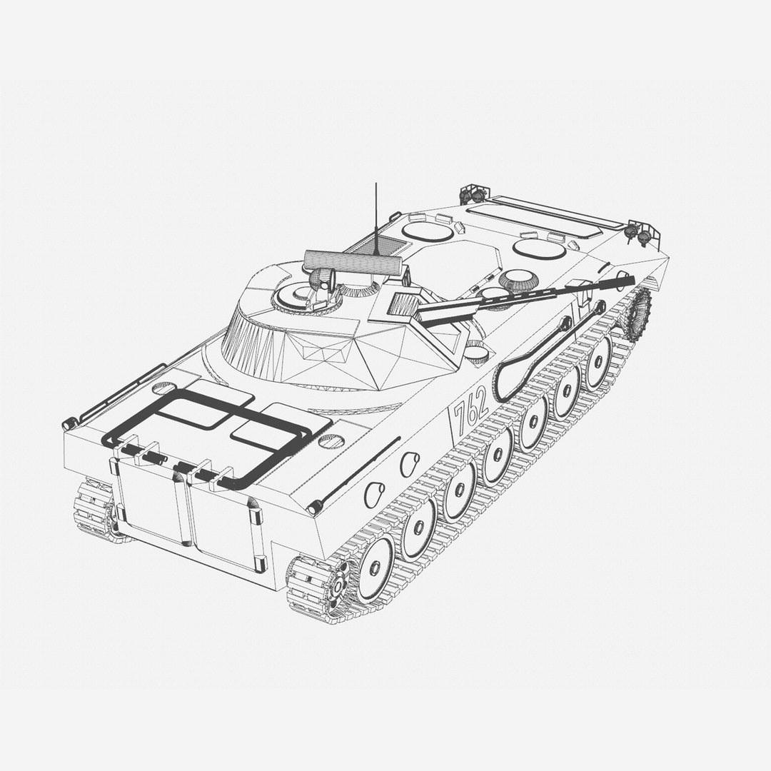 BMP-23 3D Model - TurboSquid 1874895