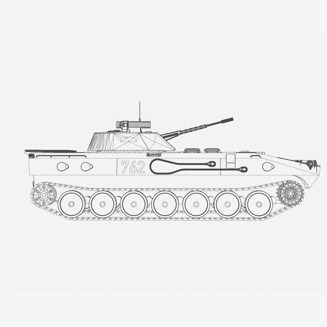 BMP-23 3D Model - TurboSquid 1874895