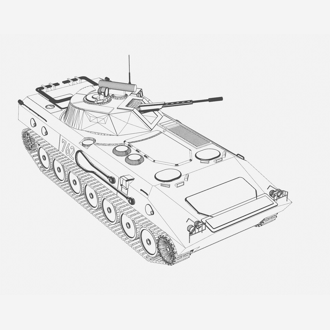 BMP-23 3D Model - TurboSquid 1874895