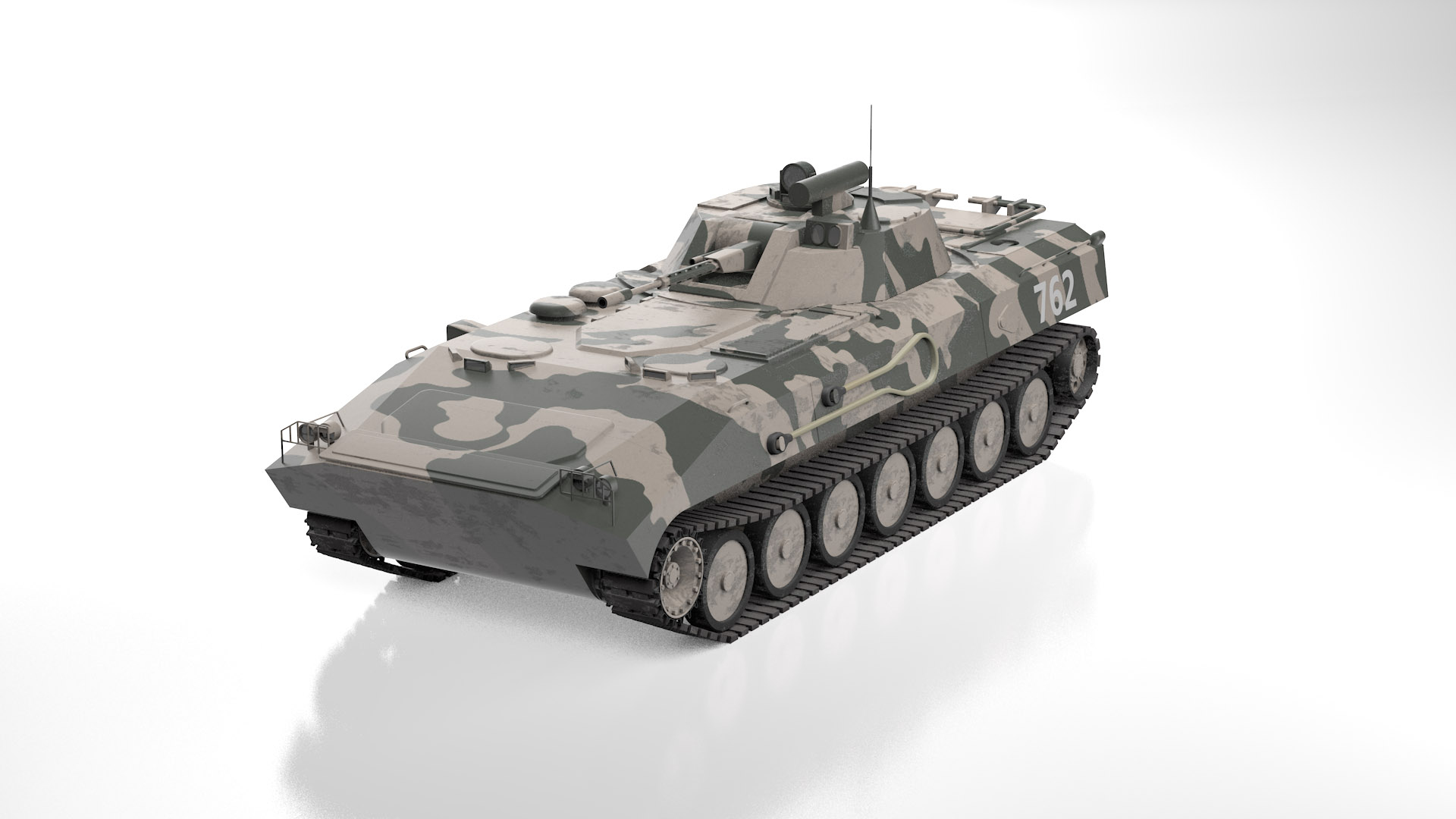 BMP-23 3D Model - TurboSquid 1874895