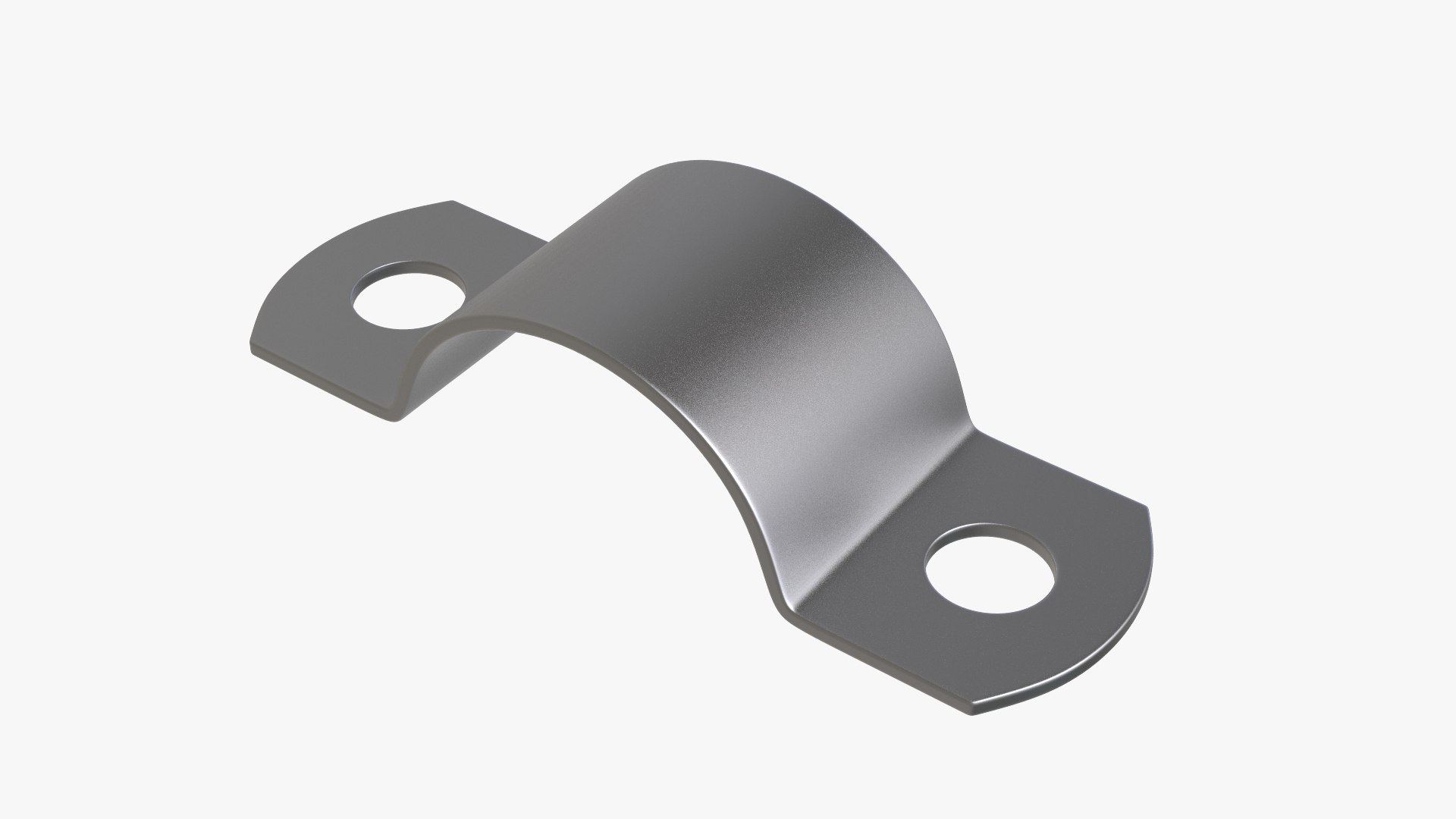 Metal Clamps Two-hole Mount 3D - TurboSquid 1481544