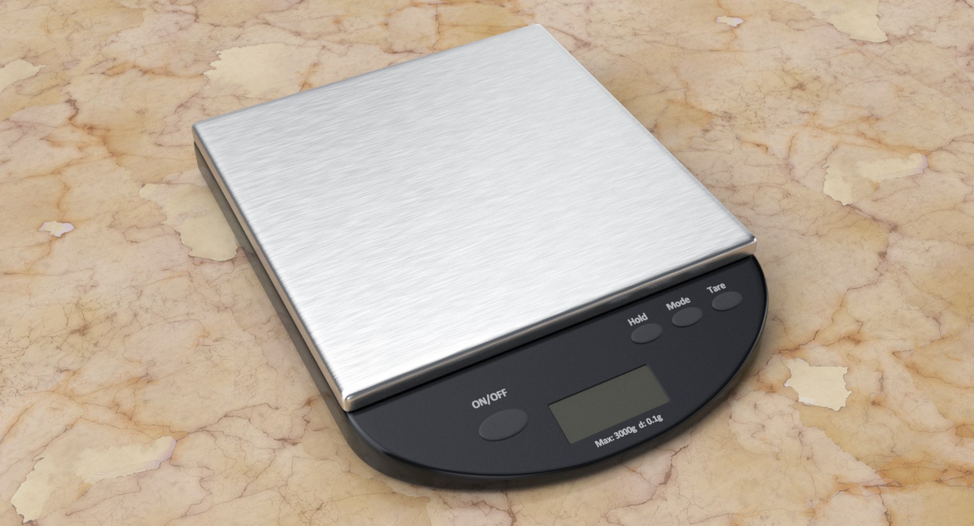 3D digital scale - TurboSquid 1335224