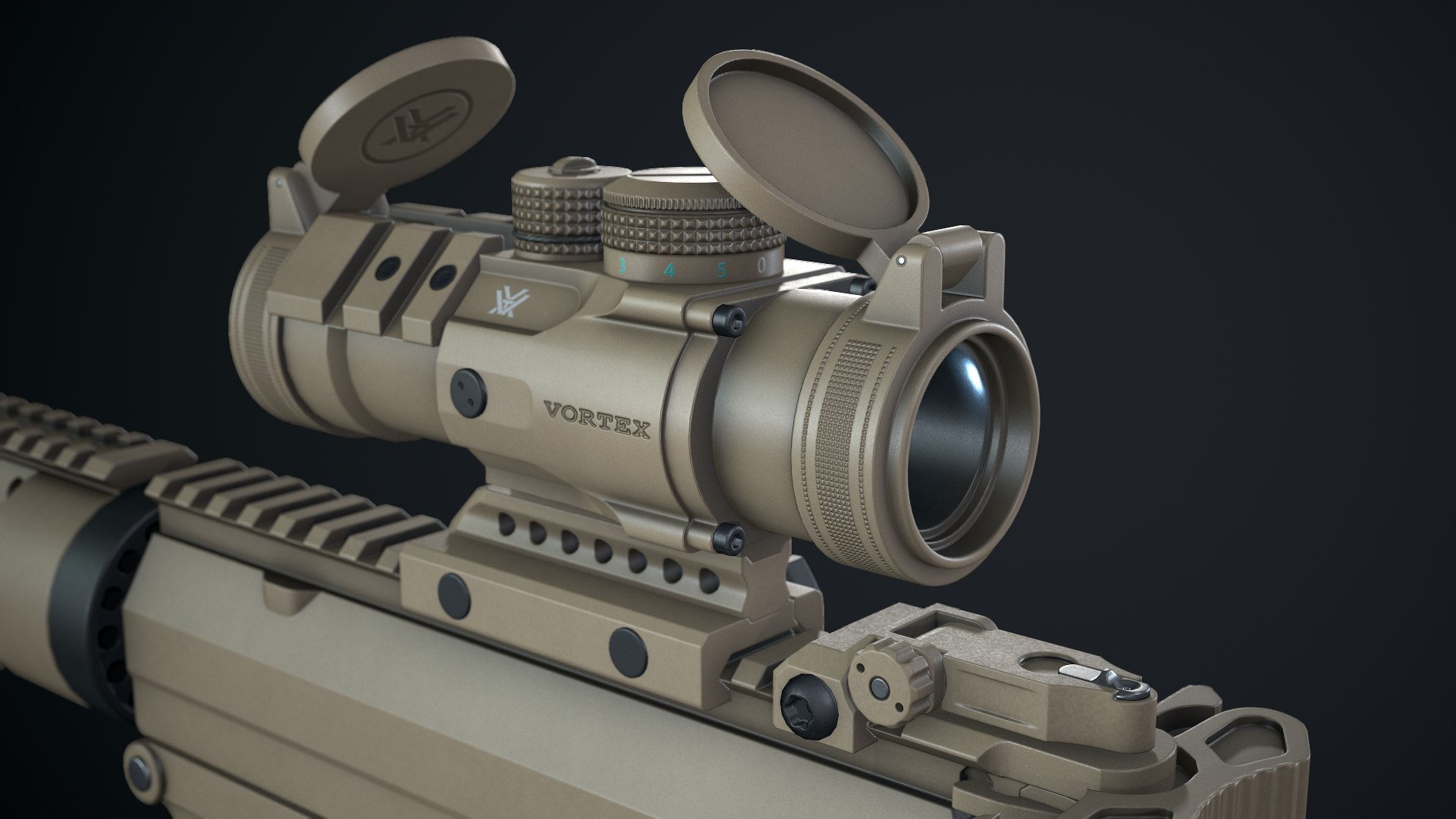 3D Model AR-10 Custom-04 - TurboSquid 1884346