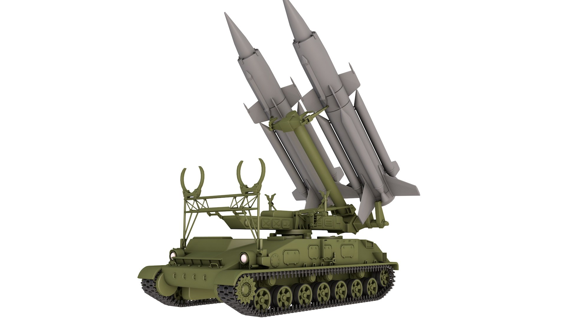 3D 2K11 Krug SA-4 Ganef - TurboSquid 2298083