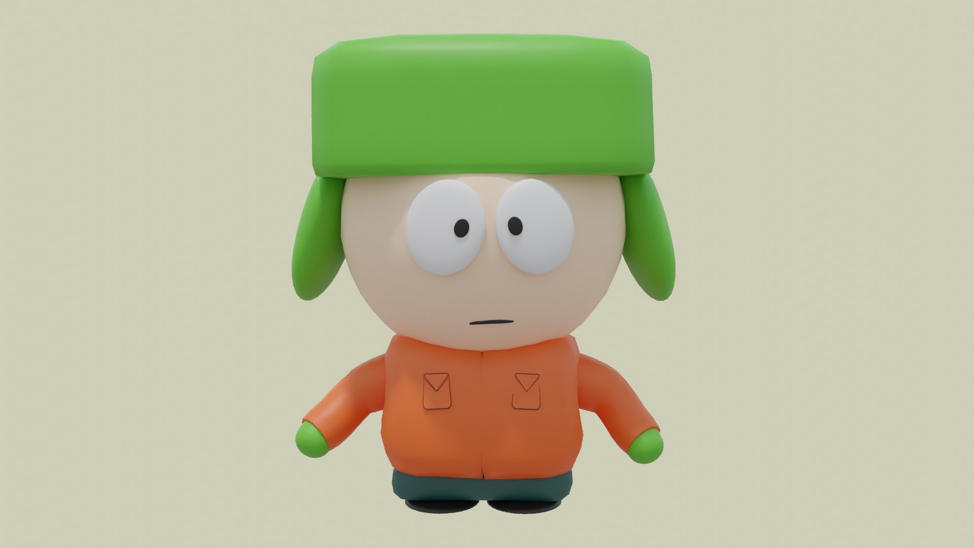 Kyle Broflovski Model - TurboSquid 2072653