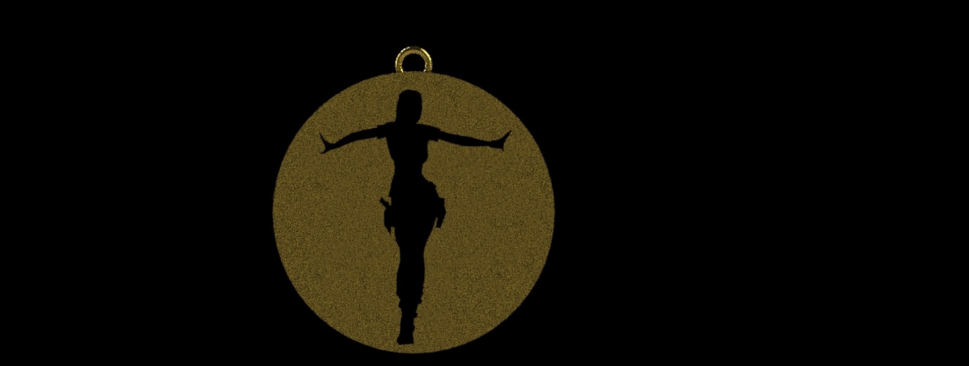 Tomb raider keychain 3D model - TurboSquid 1241687