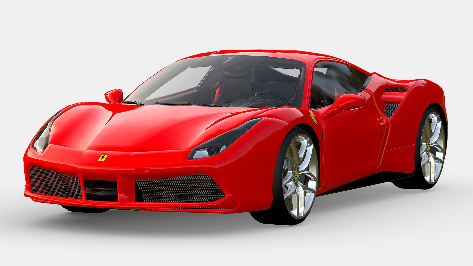 modelo 3d Ferrari 488 GTB - TurboSquid 2278280